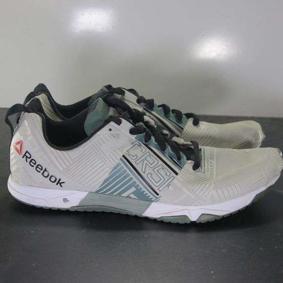 Reebok | Shoes | Reebok Sprint 2 White Green Mens Crossfit Athletic ...